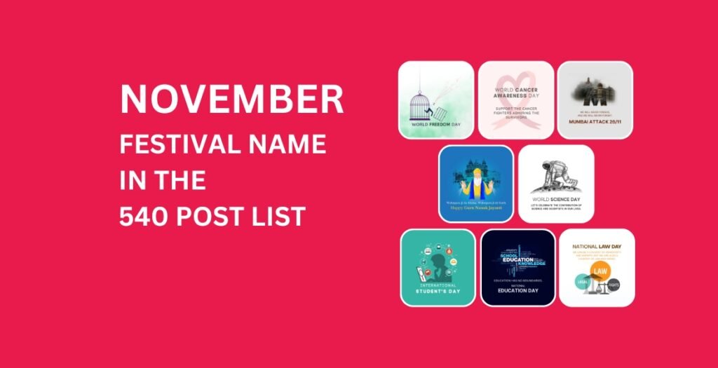 November Festival Name in the 540 Post List - Picwale