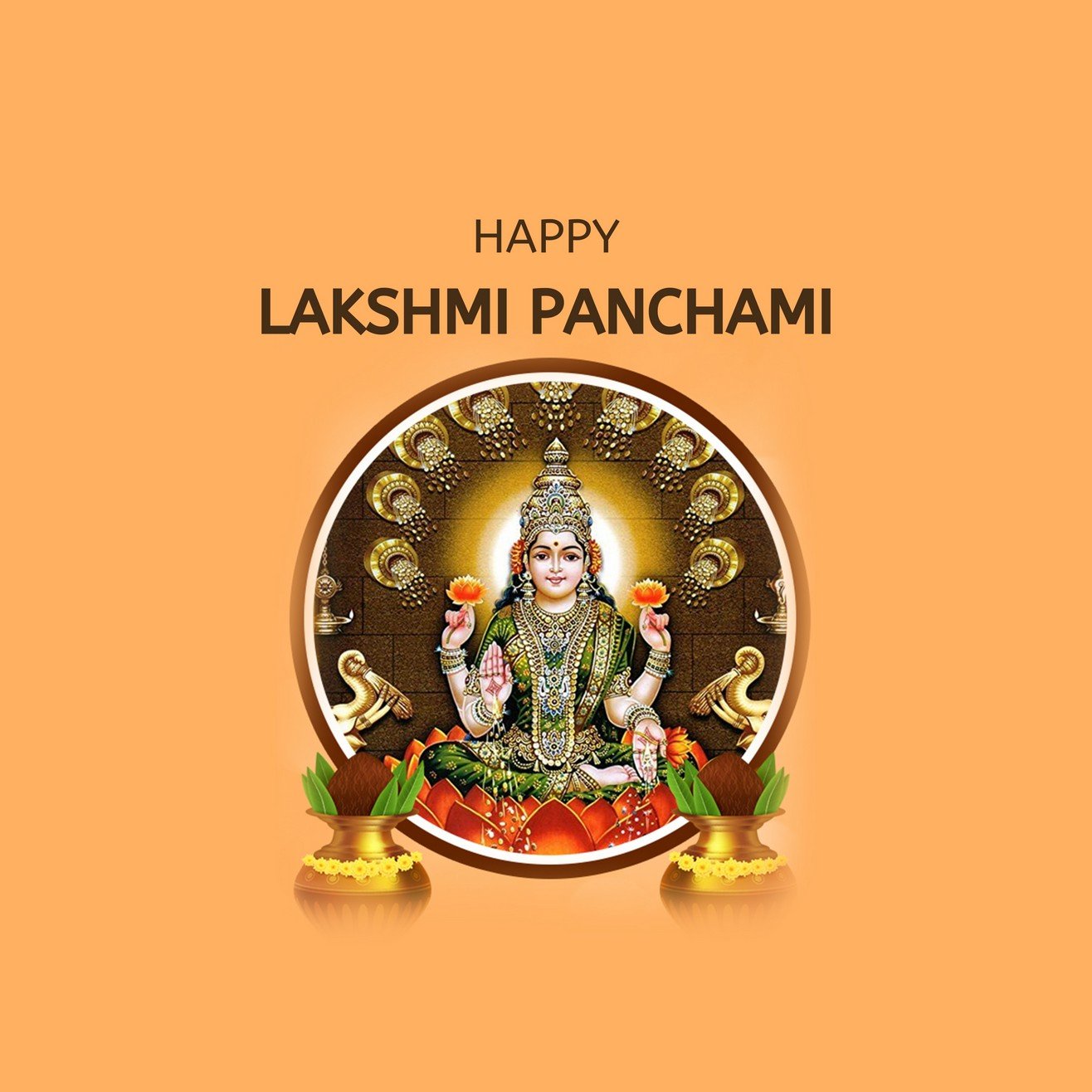 Readymade Happy Lakshmi Panchami Post - Picwale
